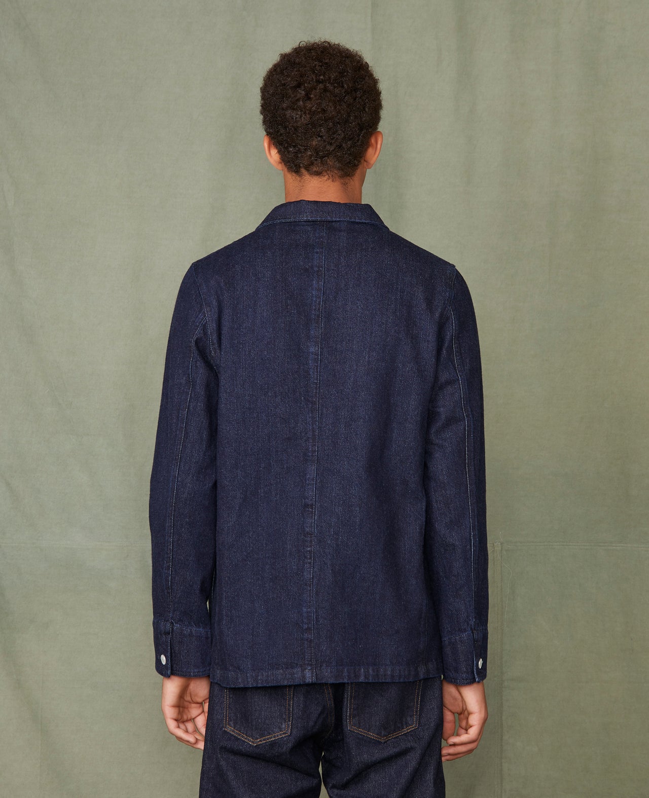 Chore jacket japanese selvedge denim – Officine Générale