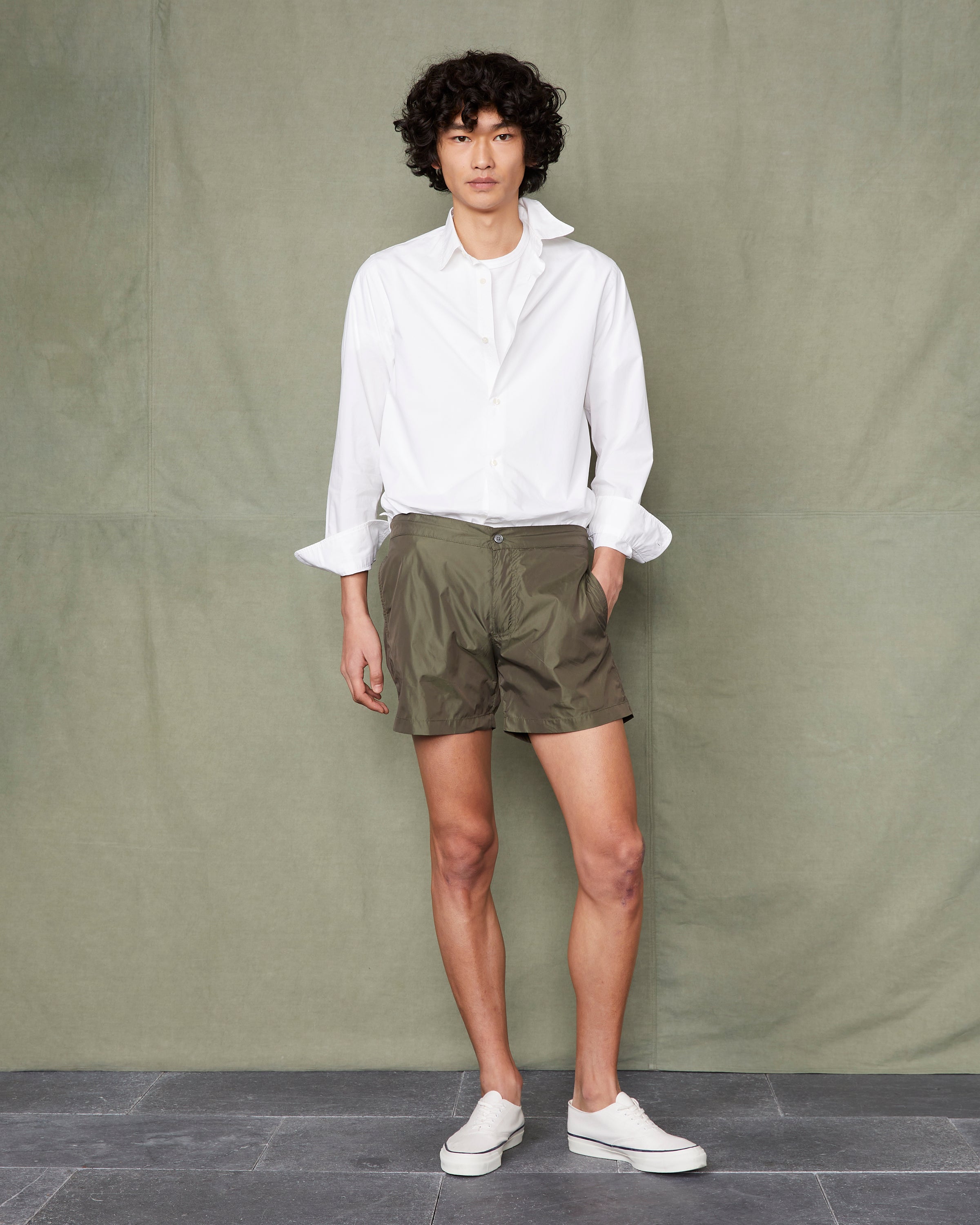 Roman swimwear elastic waistband – Officine Générale